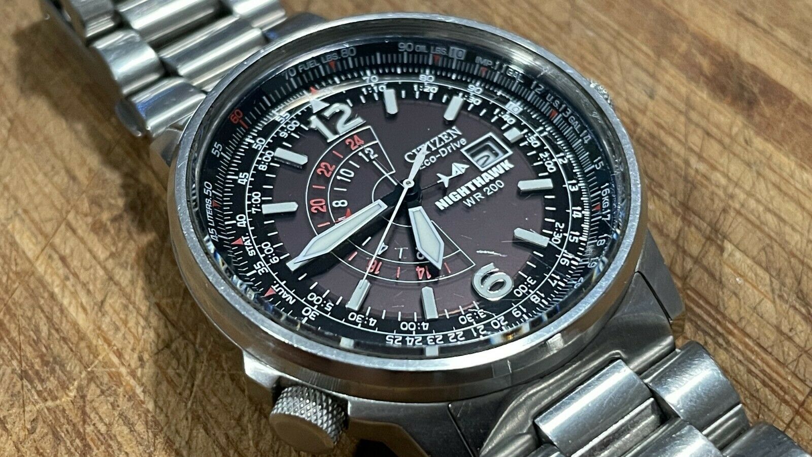 Citizen Eco Drive Pilot Promaster BJ7000-52E NightHawk | WatchCharts ...