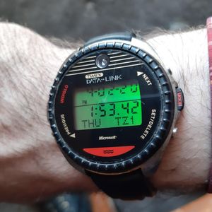 TIMEX DATALINK DATA LINK MICROSOFT 150S INDIGLO NASA UNTESTED 1990S ...