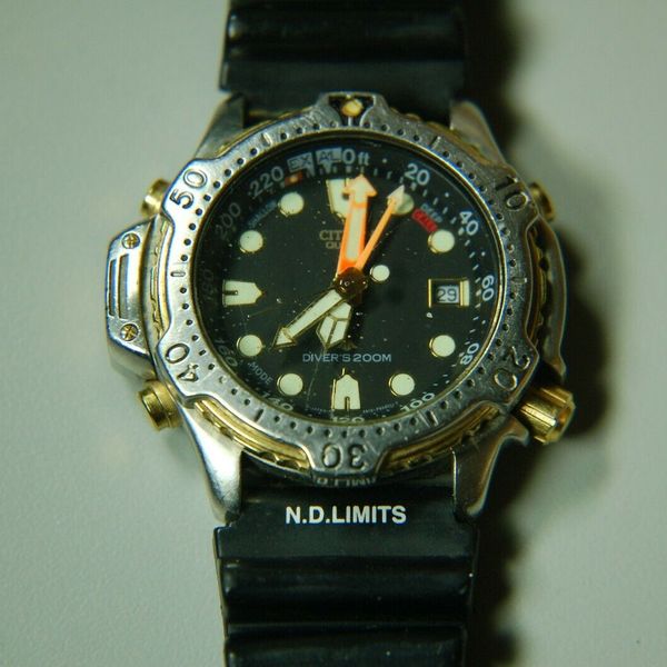 CITIZEN PROMASTER DIVERS 200M GN-4-S/STAINLESS STEEL | WatchCharts ...