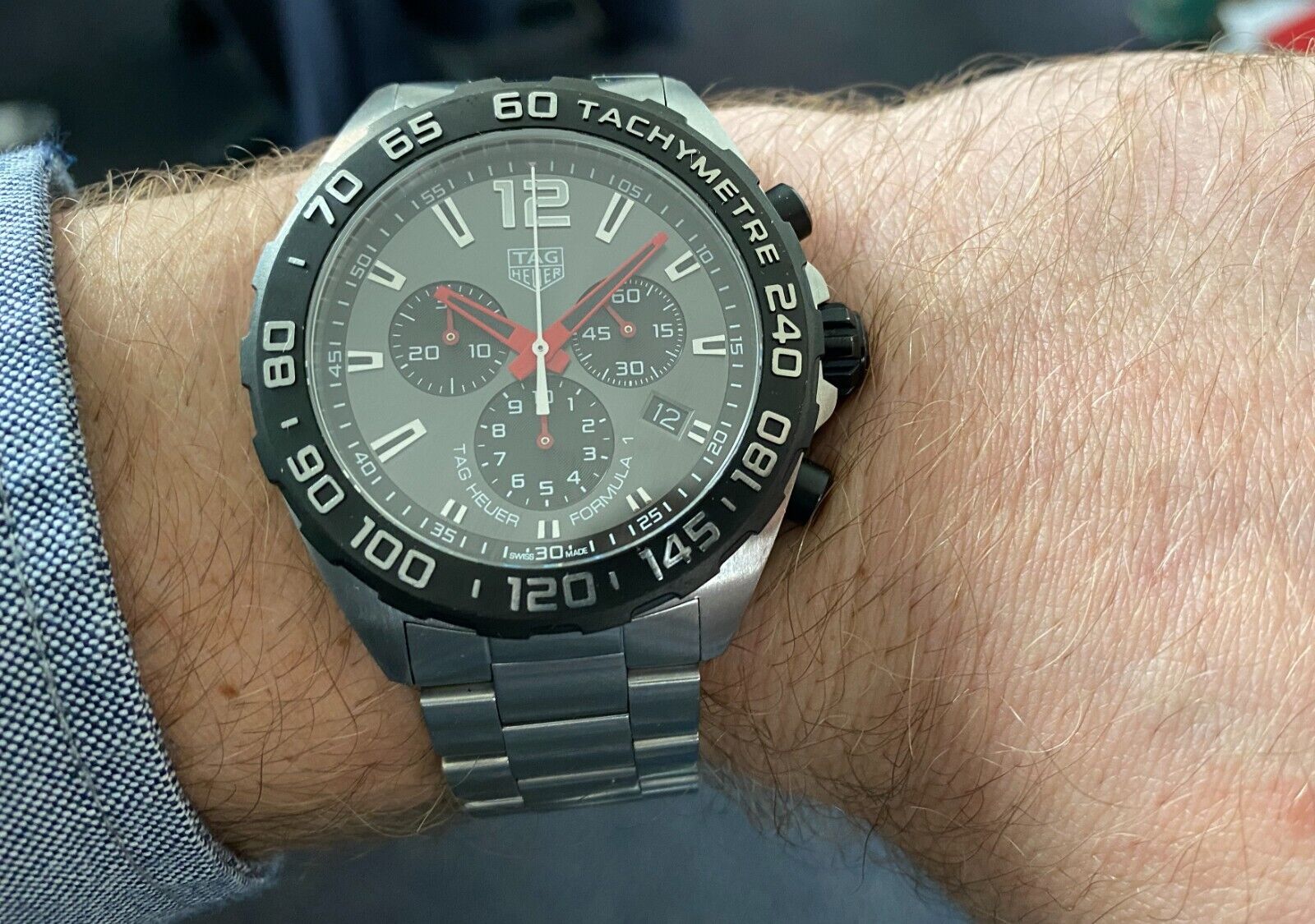 TAG Heuer Formula 1 Chronograph Quartz Stainless Steel CAZ101S Price ...