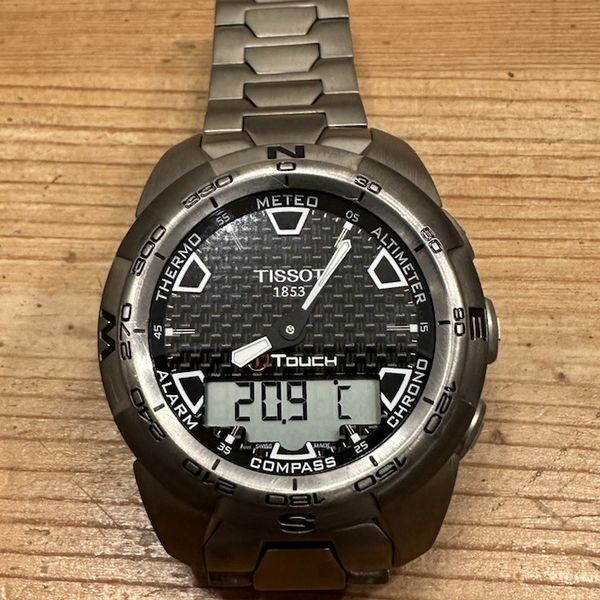 Tissot T-Touch Expert Titanium Men's Watch - (Model T013420A) | WatchCharts Marketplace