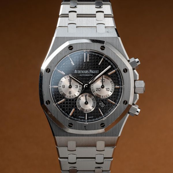 FS: 2017 Audemars Piguet Royal Oak 26331ST Chrono Black Dial with Box ...