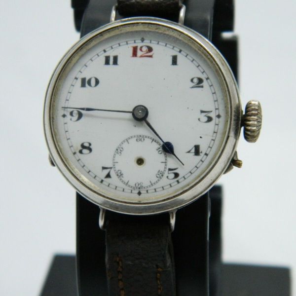 1907 ANTIQUE (Wilsdorf & Davis) aka Rolex after 1908.925 sterling ...