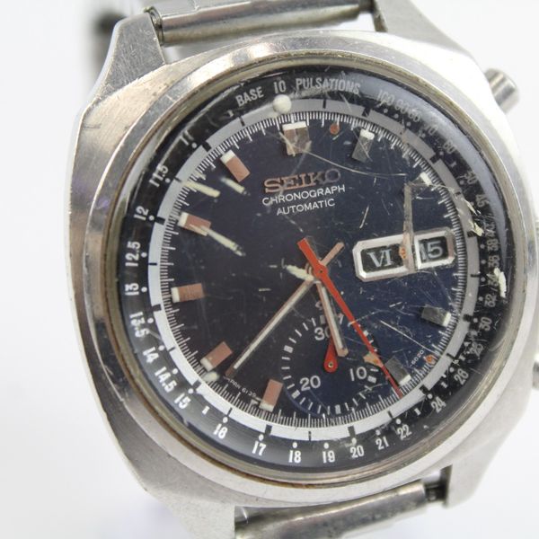 Mens Vintage Seiko Chronograph Watch Ref 6139-6020 Automatic Working | WatchCharts Marketplace