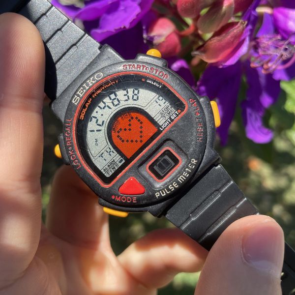 [WTS] 1990s Seiko Pulse Meter ref. S240-400C Heart Monitor - REDUCED ...