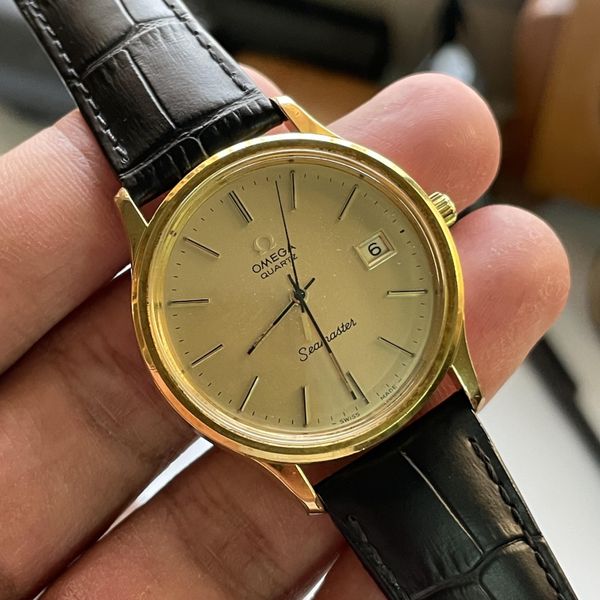 [WTS] 2x Omega Seamaster Quartz - Brushed Dial and Honeycomb Dial ...
