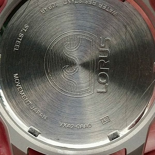 Military Style Lorus VX42-0AA0 Men's Watch (by Seiko) . New Battery ...