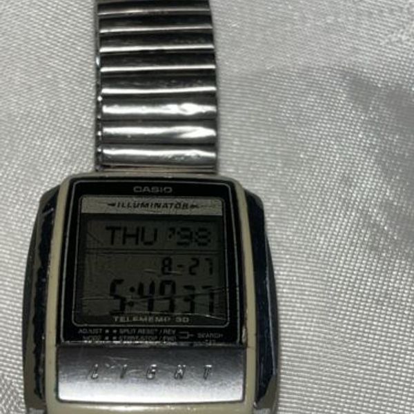 Vintage Casio Illuminator A210 (1637) Telememo Digital Watch ...