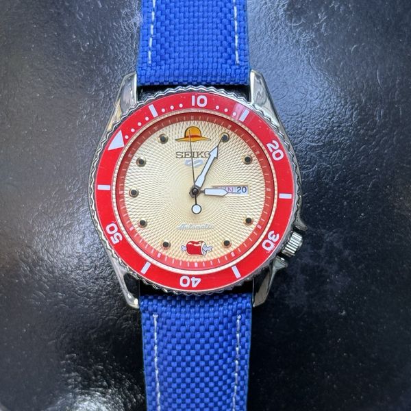 Seiko 5 Custom Anime One Piece Watches | WatchCharts Marketplace