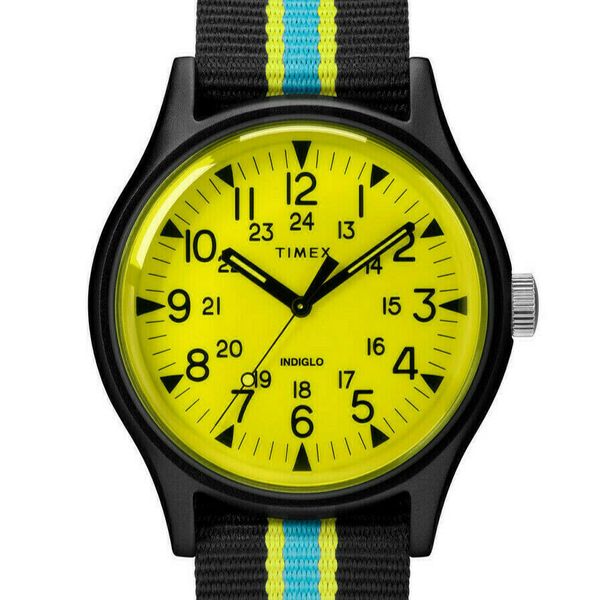 Timex MK1 Aluminum California Yellow Dial 40MM Watch TW2T25700 ...