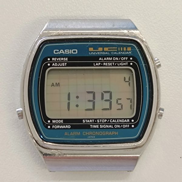 Casio Casiotron UC Universal Calendar 79-CS53 Birthday 1983 Vintage ...