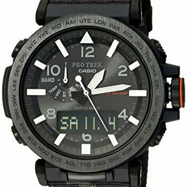 Casio Pro-Trek PRG-650Y !!!TOUGH SOLAR ANA-DIGI, NEARLY NEW, NO RESERVE ...
