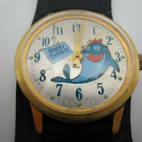 Vintage 1971 Sorry Charlie Starkist Tuna Watch | WatchCharts Marketplace