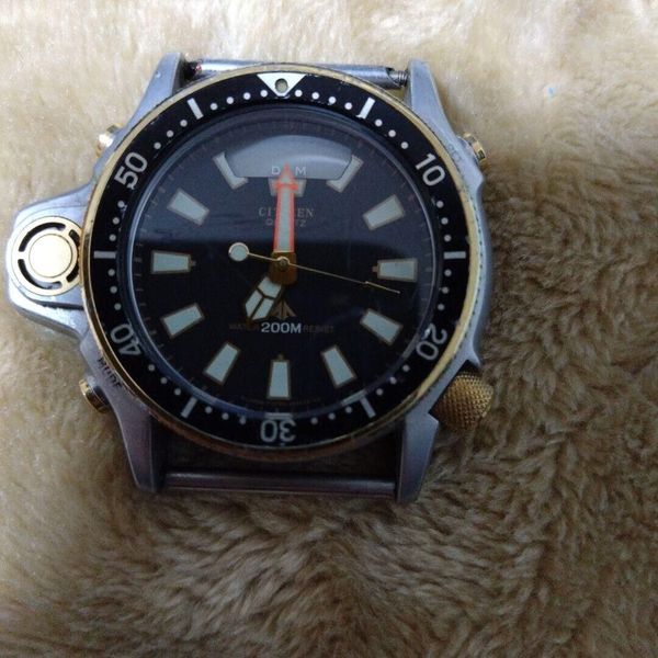 Junk CITIZEN Promaster Depth Meter Sea Turtle C020-087291 black analog ...