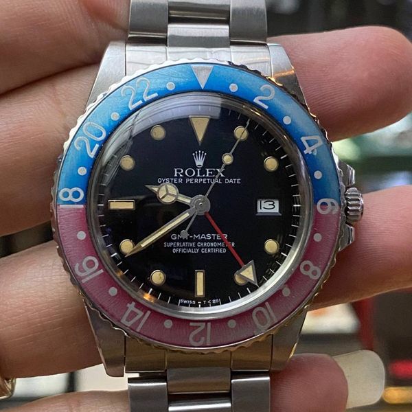 RARE Rolex GMT master 16750 (1984) | WatchCharts Marketplace