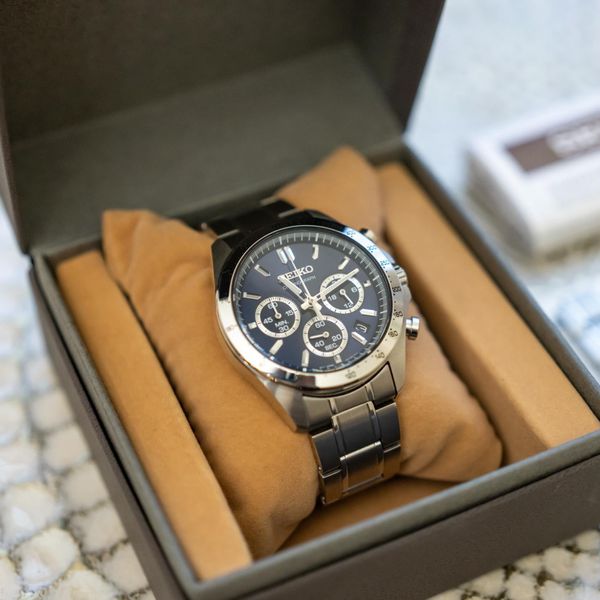 [WTS] JDM Seiko Spirit SBTR011 Blue - Full Set | WatchCharts Marketplace