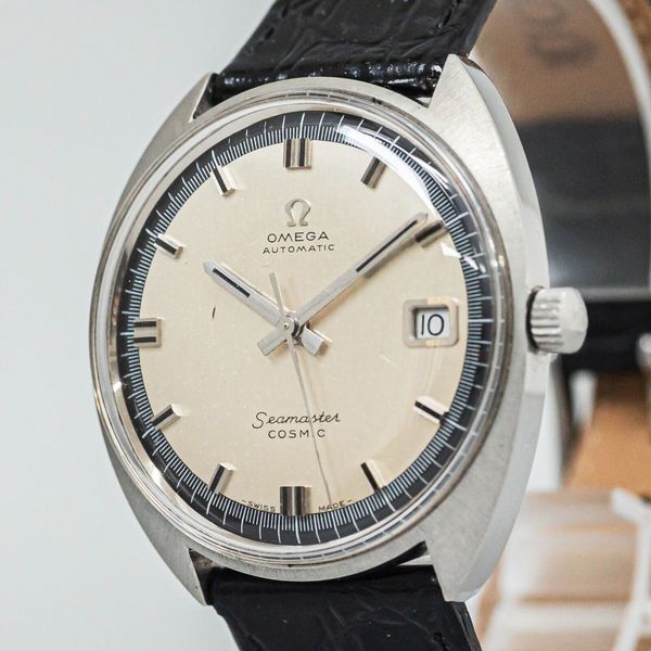 *Exc+5* Vintage OMEGA Seamaster COSMIC Tool.107 Automatic Silver Dial Mens Watch | WatchCharts ...
