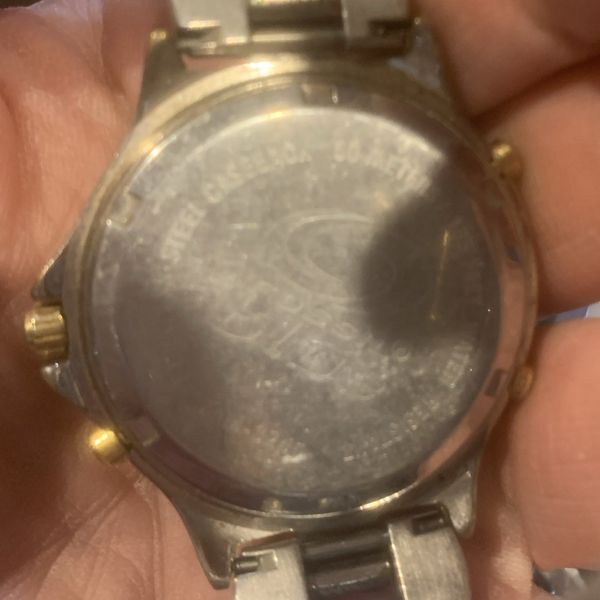 Beautiful Rare Fossil Blue AM-3147 Anolog Digital Chronograph 10 ATM ...