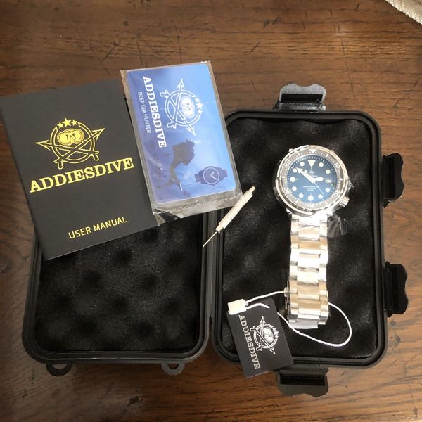 Addiesdive Deep sea hunter With SEIKO NH35 Automatic movement, 300 ...