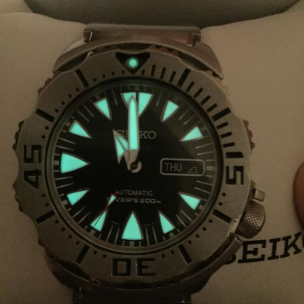 [WTS] Seiko Monster SRP307 watch w/ bonus straps | WatchCharts Marketplace
