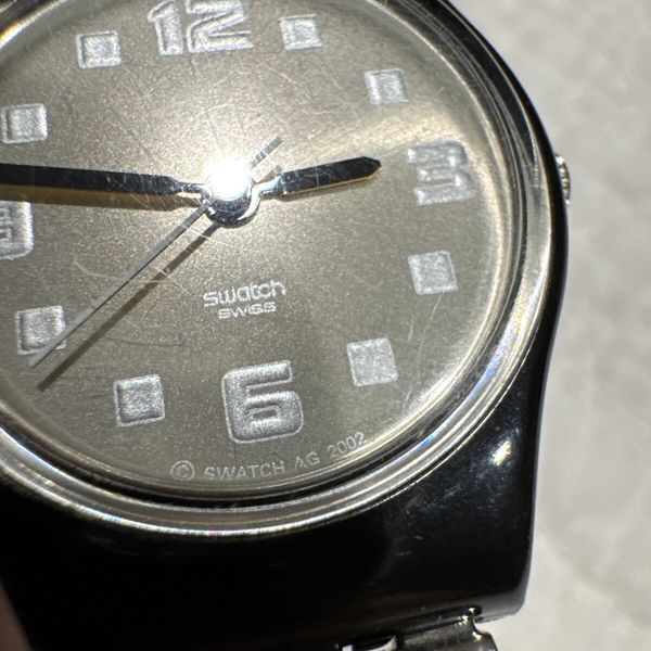 Vintage Swatch Watch 2002: Ladies Stainless steel & Ceramic W/original ...