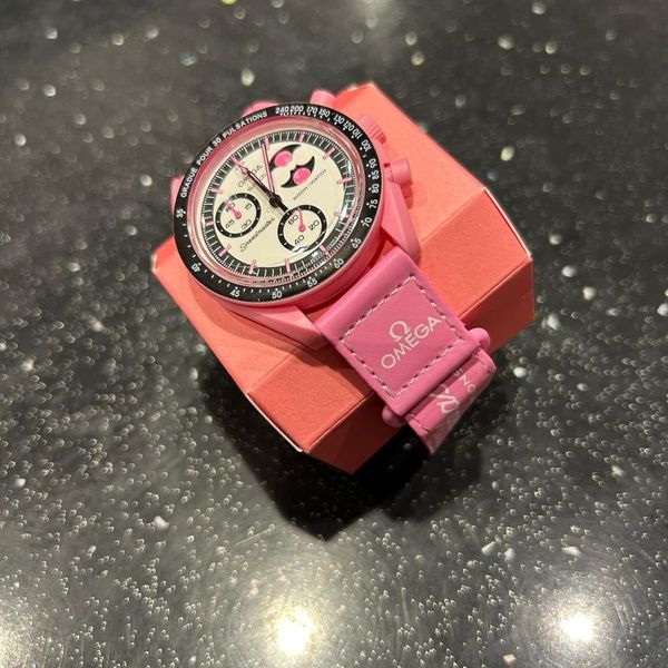 OMEGA x Swatch Mission to the Pink Moon Phase | WatchCharts Marketplace