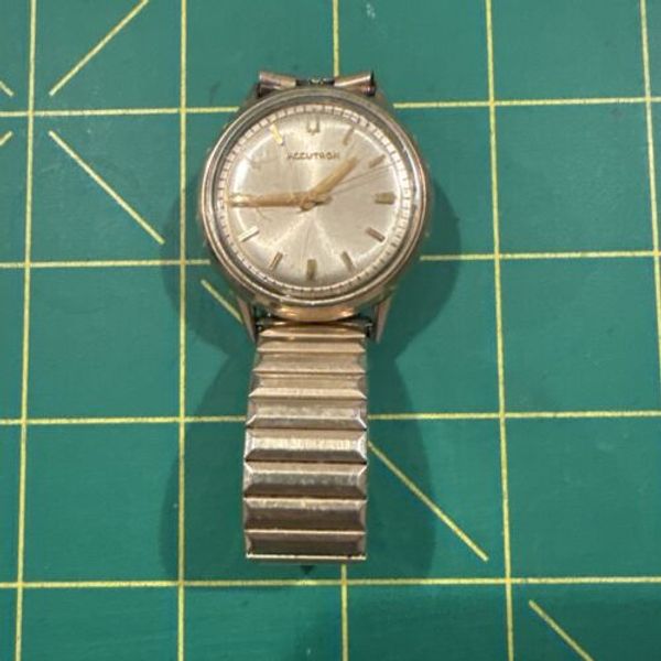 Bulova Accutron M6 1966 10k GF Gold Filled Case | WatchCharts Marketplace