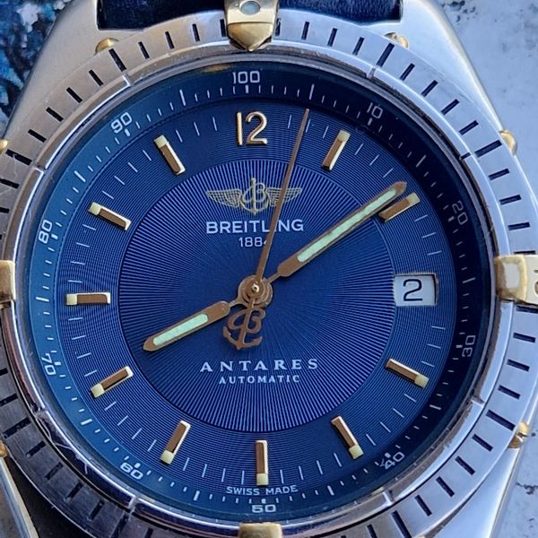 [WTS] Breitling Antares Steel/Gold Automatic Watch | WatchCharts
