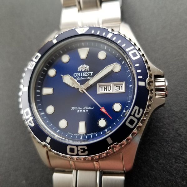 FS: Orient Ray II - blue dial | WatchCharts Marketplace
