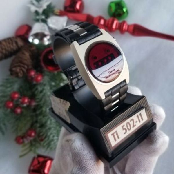 Working New With Tags Men's Vintage 1978 Texas Instruments 502-11 LED ...
