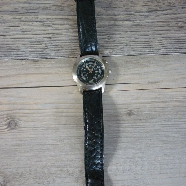 VINTAGE HONDA MOTORCYCLE QUARTZ WATCH MEN BY FOSSIL LIMITED EDITION ...