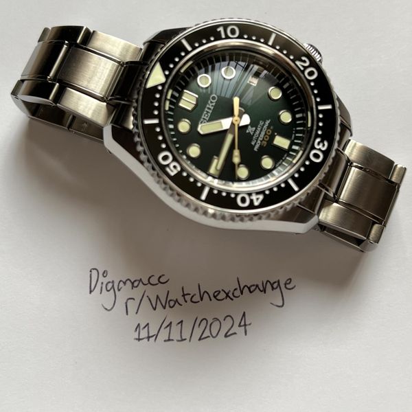 [WTS] Seiko Prospex SBDX043 Green Dial MM300 Limited Edition, Kit Plus ...