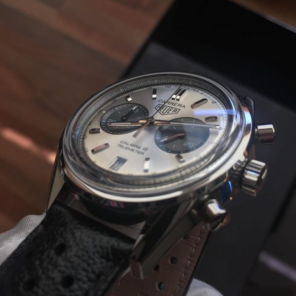 FS: Tag Heuer Carrera Calibre 18 Telemeter CAR221A.FC6353 Chronograph ...