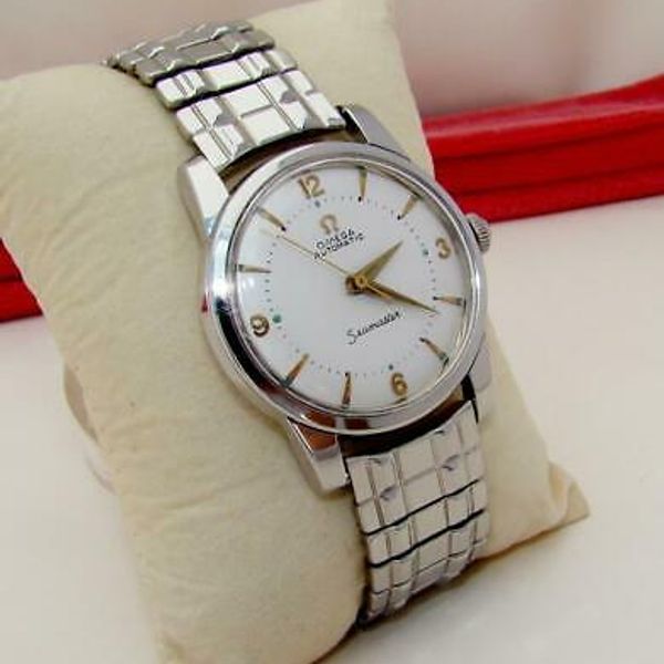 1955 OMEGA SEAMASTER 19 J AUTOMATIC CAL 501 Men's WRISTWATCH - SWISS ...