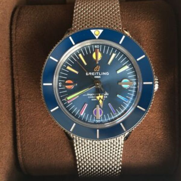 Breitling Superocean Heritage '57 Rainbow/Blue Dial, Limited Edition ...