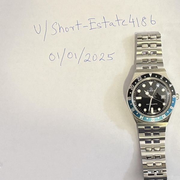 [WTS] Timex Q GMT Batman | WatchCharts Marketplace