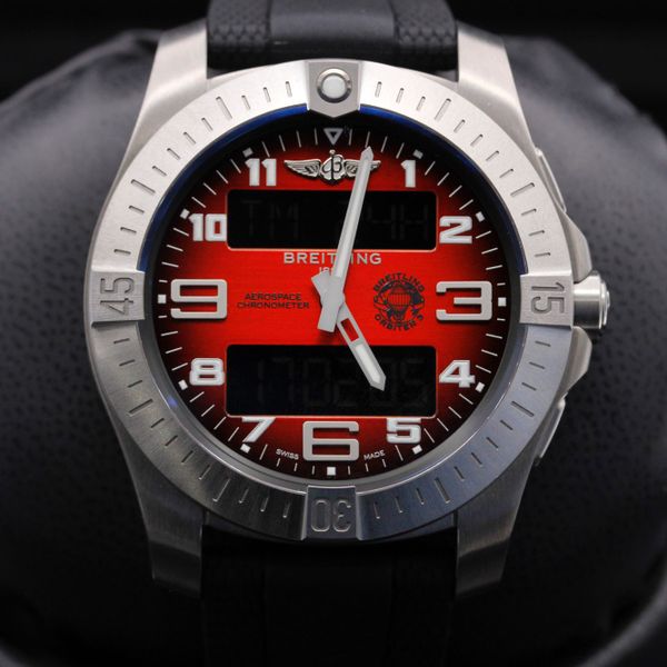 FSOT: Breitling Aerospace Professional B70 Orbiter - Orange - Titanium ...