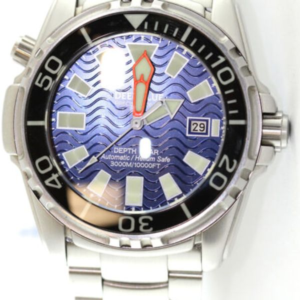 Deep Blue Precision Diver Depth Star Automatic 3000M/10000FT Diving ...
