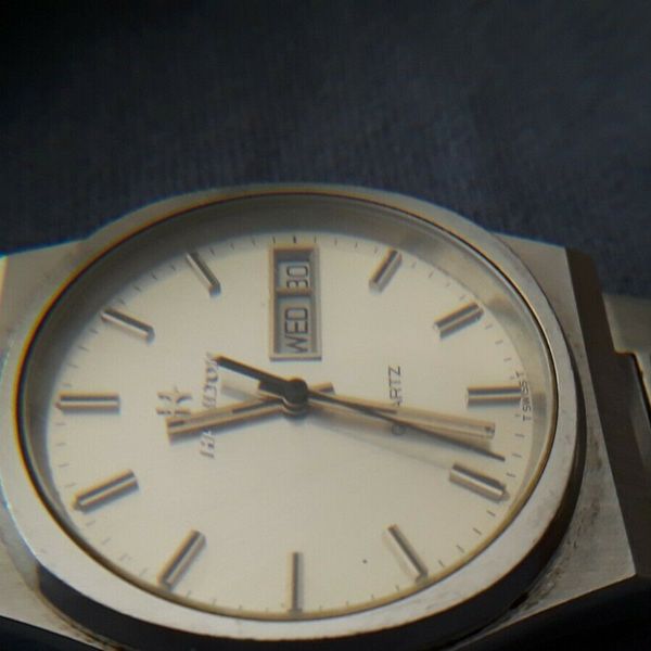 VINTAGE Hamilton Quartz Watch 907980 - 6 Jewels original band SWISS ...