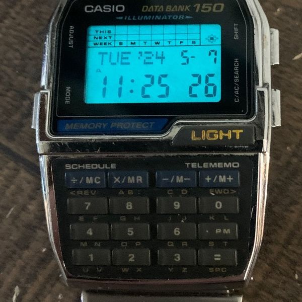 Vintage, Casio databank 150 | WatchCharts Marketplace