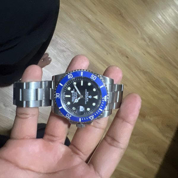 Rolex Submariner Blue Bezel Watch | WatchCharts Marketplace