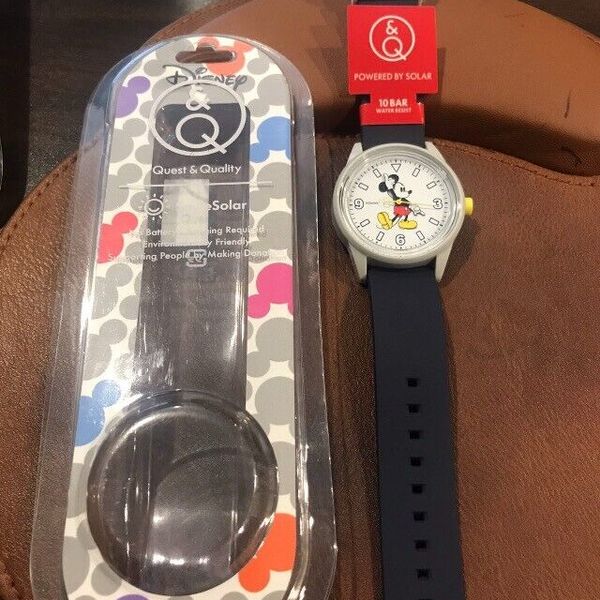 Citizen Q & Q Mickey Solar Watch Unisex 39 mm Dial Disney No Battery ...