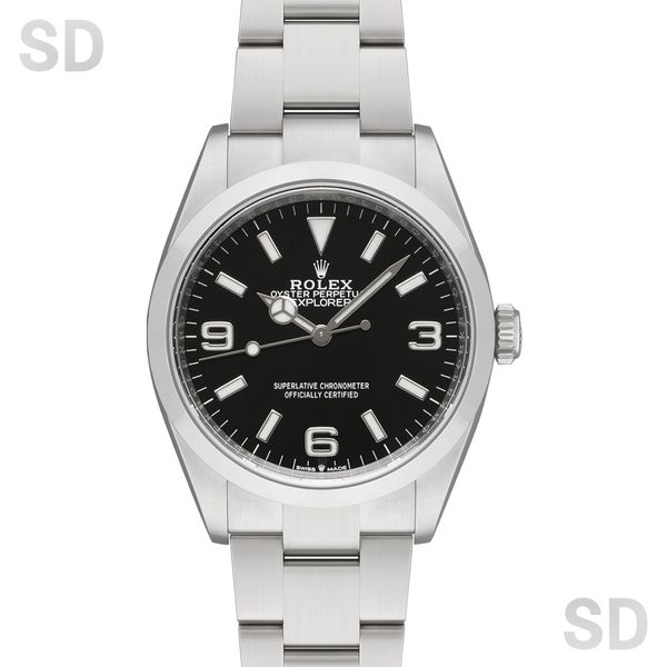 Rolex Rolex Explorer I 124270 Black Men's [Used] | WatchCharts Marketplace