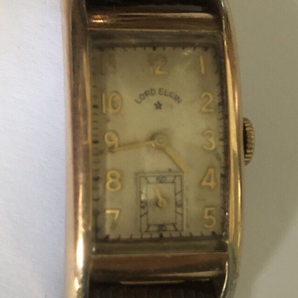 Lord Elgin Tank Watch Working Well | WatchCharts Marketplace