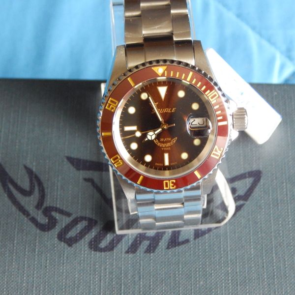 Squale 20 ATMOS Root Beer 1545 (BNIB/Warranty) | WatchCharts Marketplace