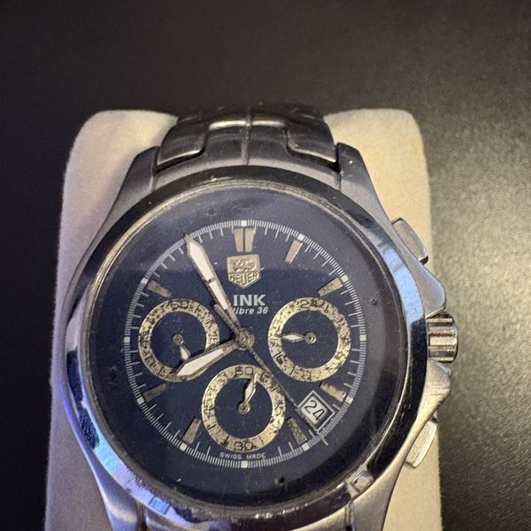 Tag Heuer Link Limited Edition Calibre 36 Watch Silver | WatchCharts ...