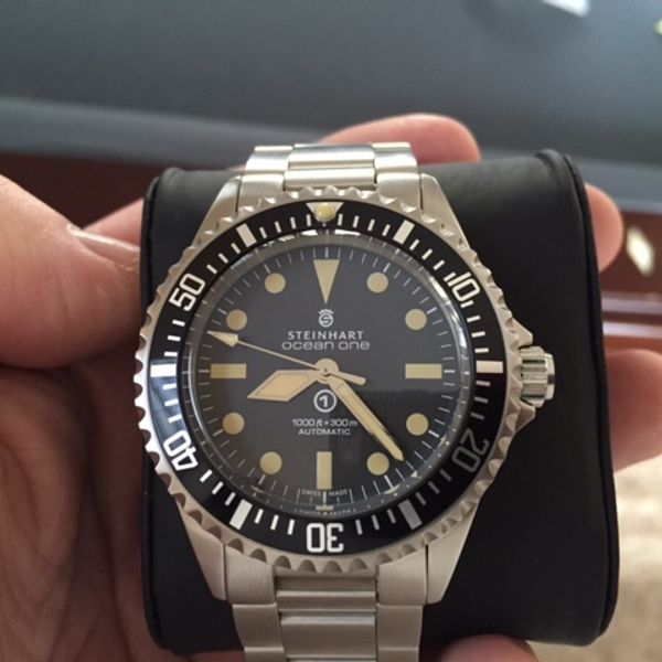 SOLD Steinhart Ocean One Vintage Military (OVM) Full kit | WatchCharts