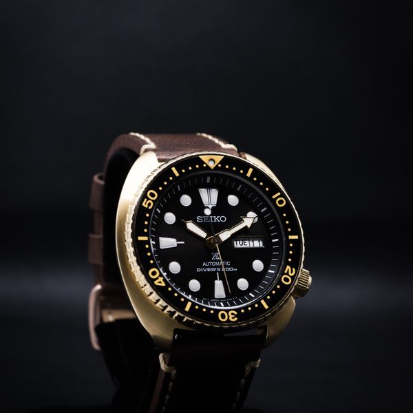 [WTS] Seiko SRPC44 Gold Turtle w/ strap code, rubber, and leather strap ...