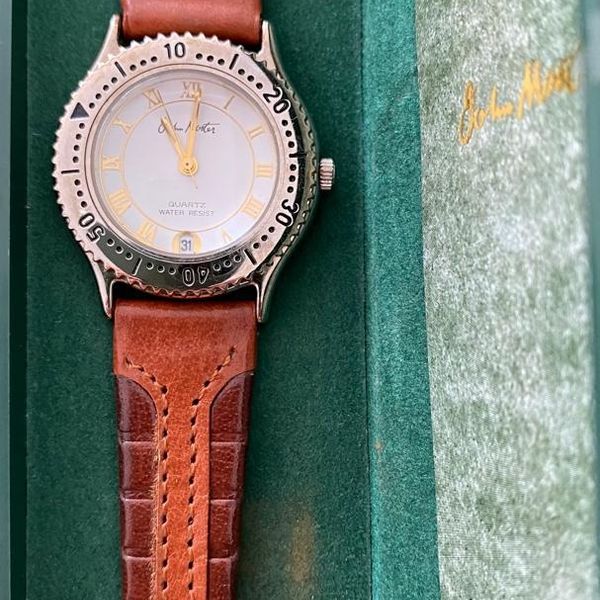 John Master Quartz Watch with Leather Strap | WatchCharts Marketplace