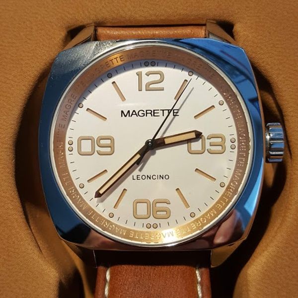 FS: Magrette Leoncino Limited Edition White Dial | WatchCharts Marketplace